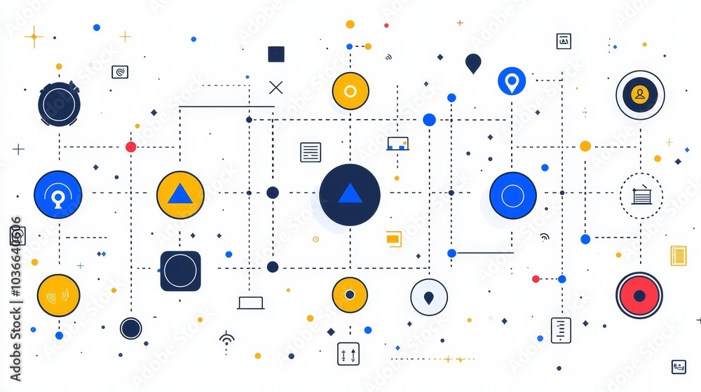 Exploring the interconnectedness of visual elements in modern graphic ...