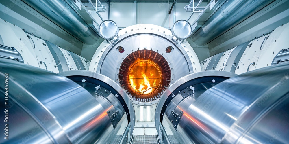 Foto de Industrial Incineration Furnace in Modern Waste Management ...