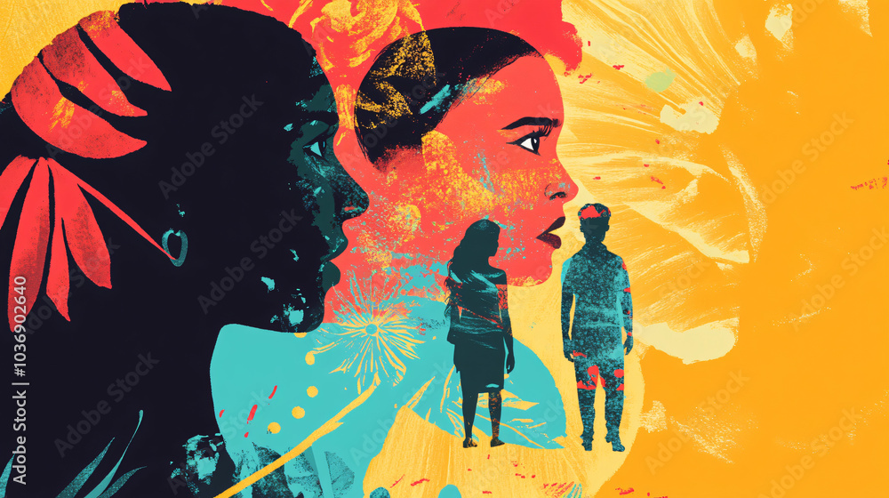 A visual representation of gender-based violence in different cultural ...