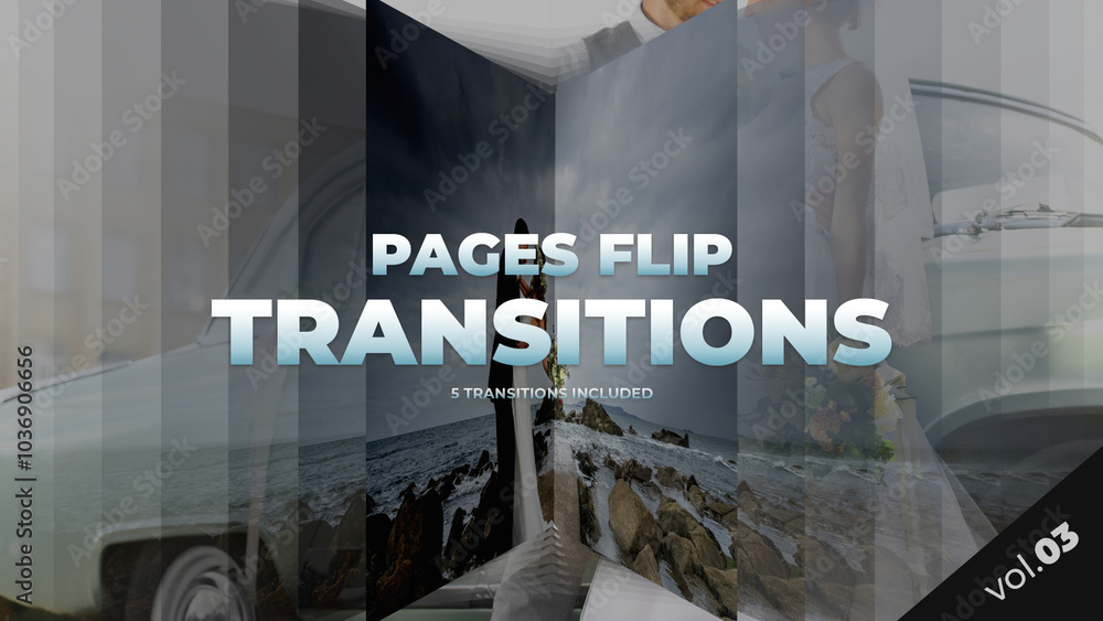 Pages Flip Transitions / vol.03 Stock Template | Adobe Stock