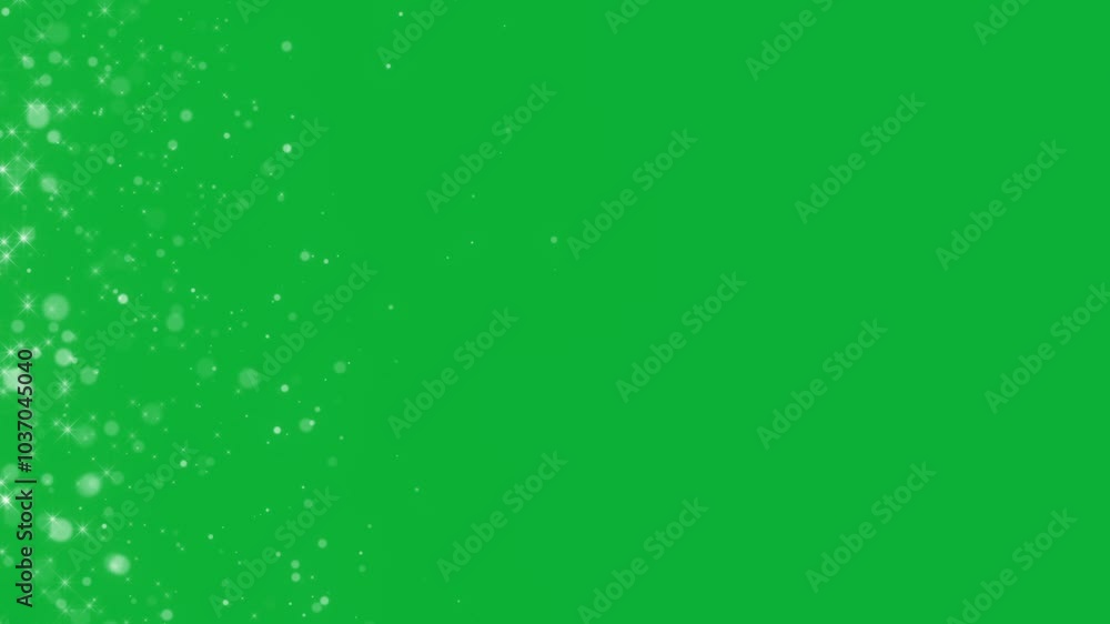 Glitter sparkle animated green screen, 3D Animation, Ultra High ...