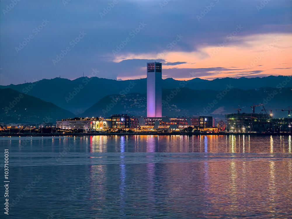 Cebu City, Philippines - SM Seaside, and the under construction SM ...