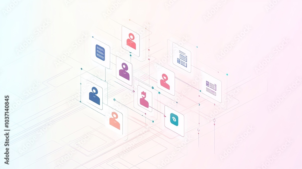 A role selection screen for IT Colab, designed for users to choose ...