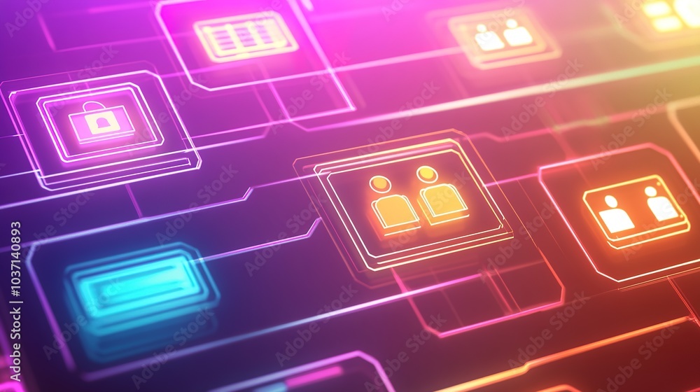 A role selection screen for IT Colab, designed for users to choose ...