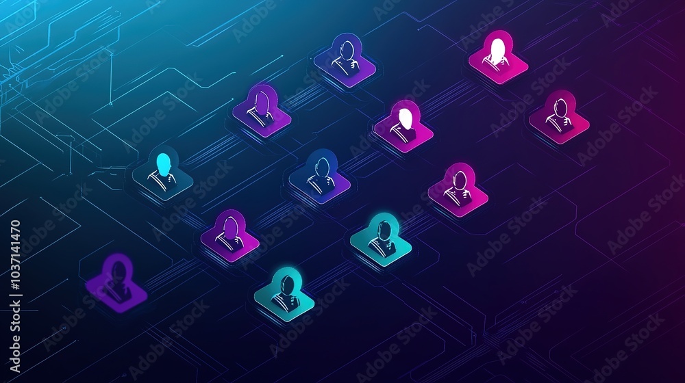 A role selection screen for IT Colab, designed for users to choose ...