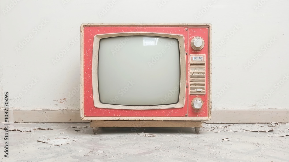 Retro Standby Screen, an iconic vintage display featuring a classic ...