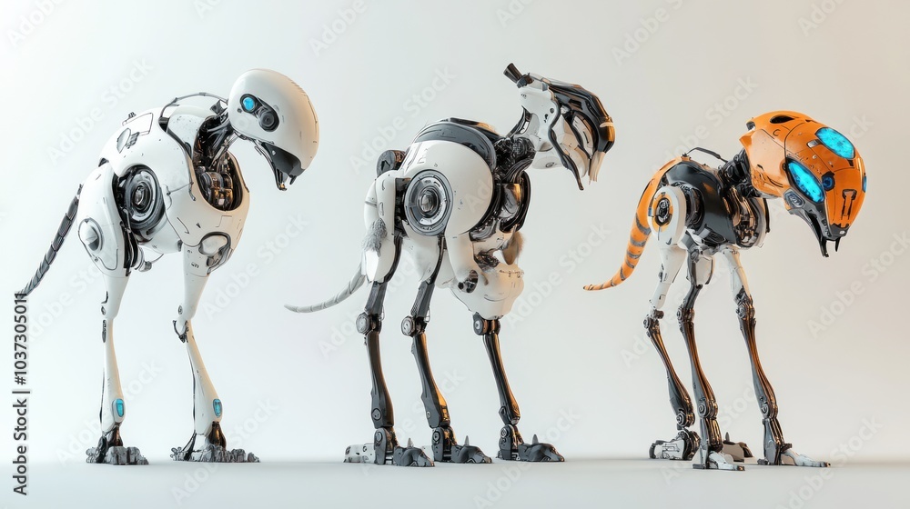 Bio-inspired robots with realistic animal movements and advanced ...