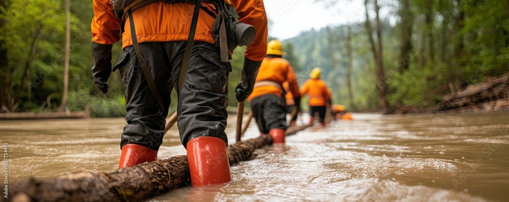 Responding to nature's fury the heroic efforts of rescue teams in ...