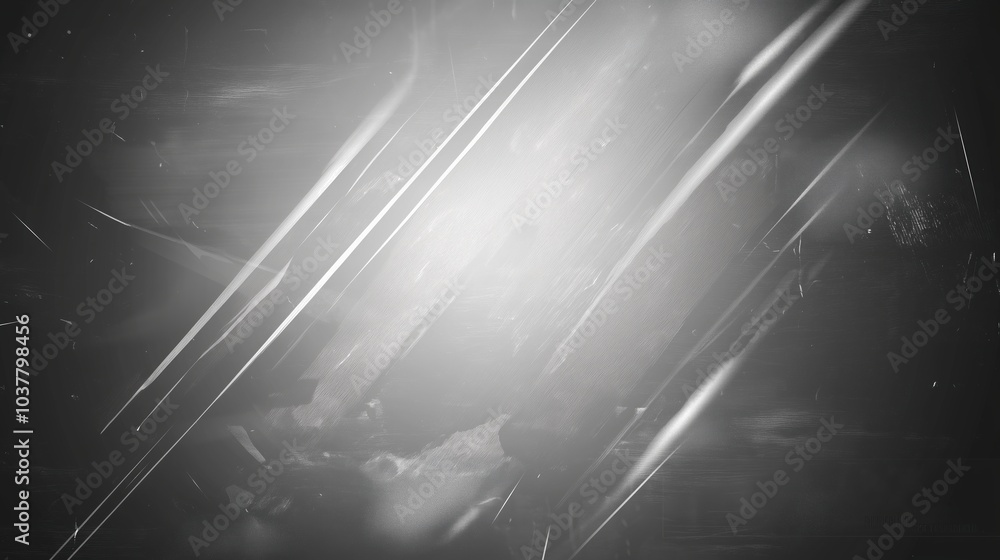 Ultra-realistic black and white film grain texture with cinematic light ...
