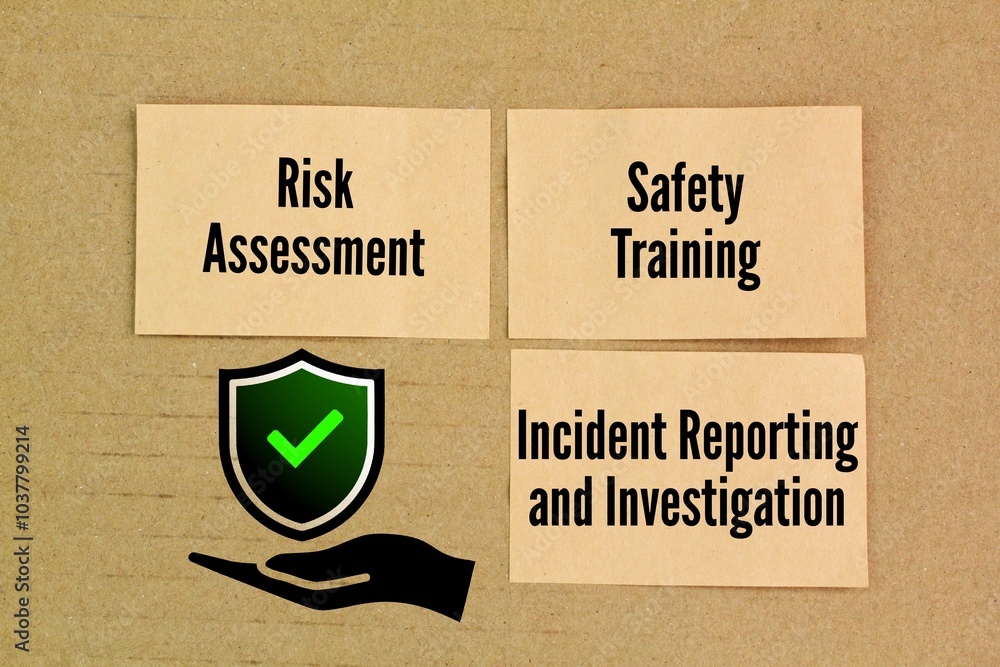 three key aspects of safety management ie Risk Assessment, Safety ...