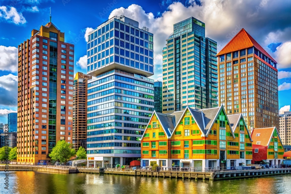 Rotterdam’s modern skyscrapers highlight breathtaking urban ...