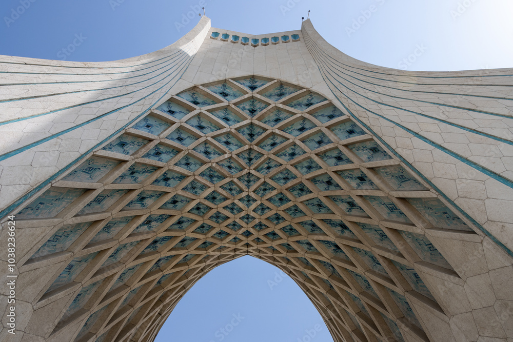 Tehran Iran September 26 2024: Azadi Tower in Tehran, the capital of ...