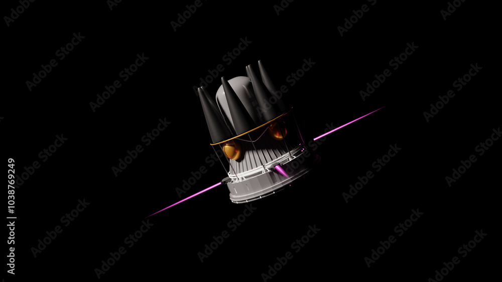 Intercontinental ballistic missile reentry vehicle with nuclear MIRV in ...