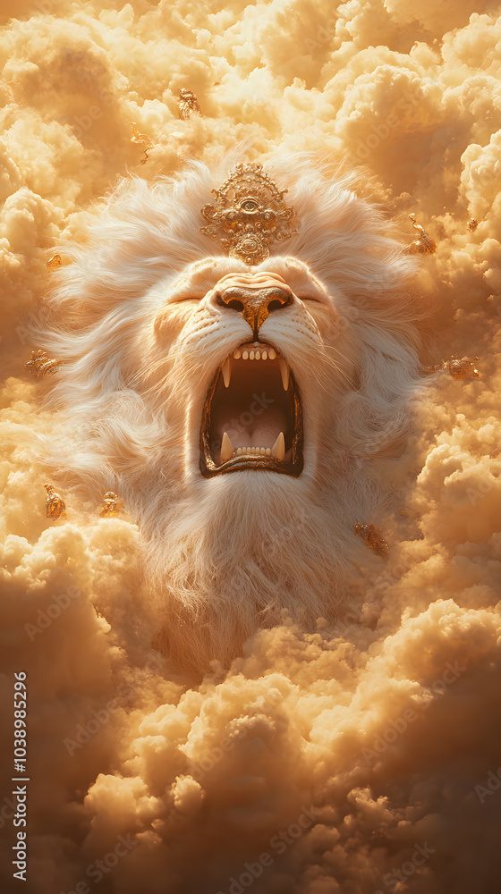 Face of a Lion and Body of a Human: Full Body View of Hindu God ...