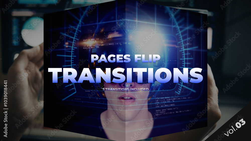 Pages Flip Transitions / vol.03 Stock Template | Adobe Stock