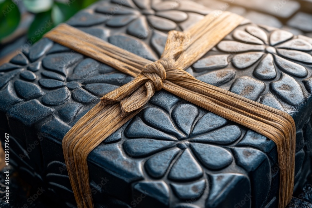 Hyper-realistic close-up of a D2C product being unboxed, with detailed ...