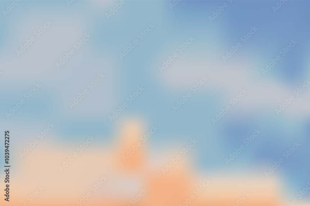 Nude soft sky abstract neutral gradient background. Fluffy cloud ...