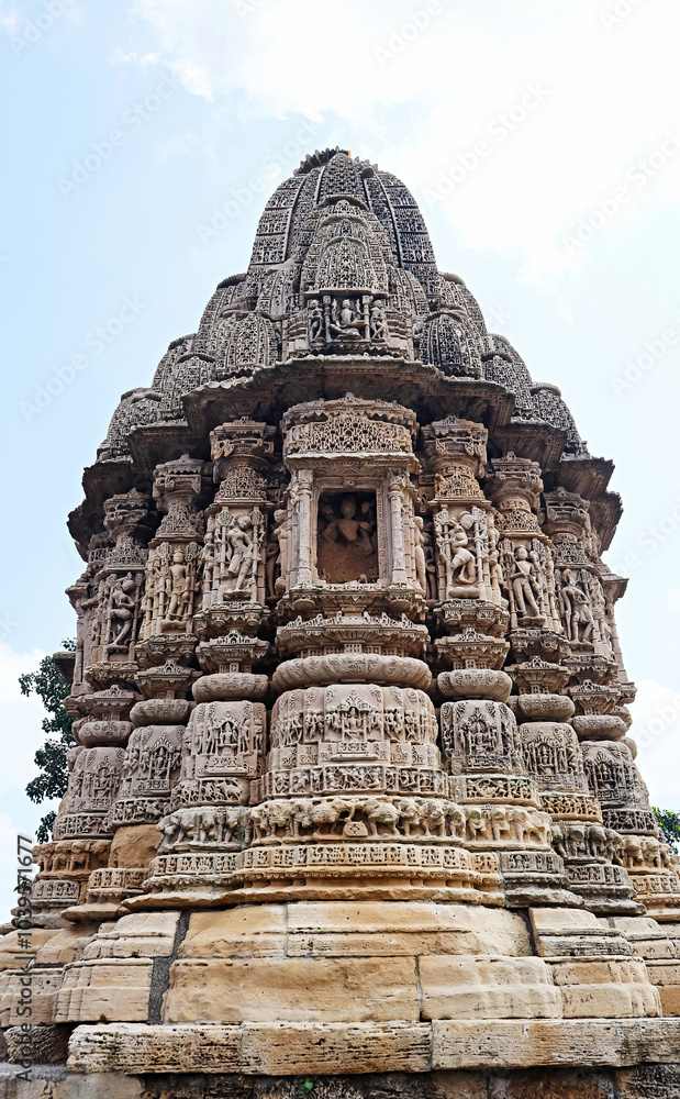 Backside view of Sankeleshwar Mahadev Temple, a 13th-century ...