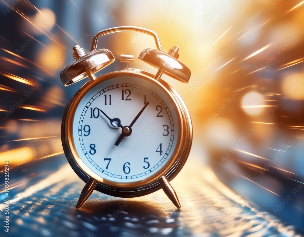 Urgency and immediate action, showcasing symbols like clocks, alarms ...