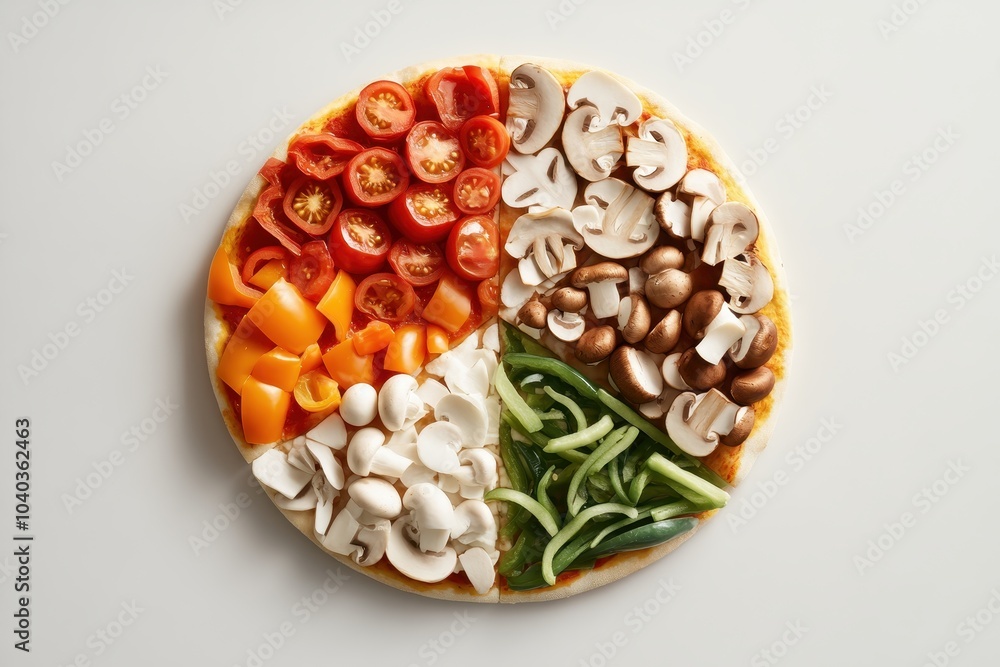 Cartoon Diagram of the Pizza Making Process Stock Illustration | Adobe ...