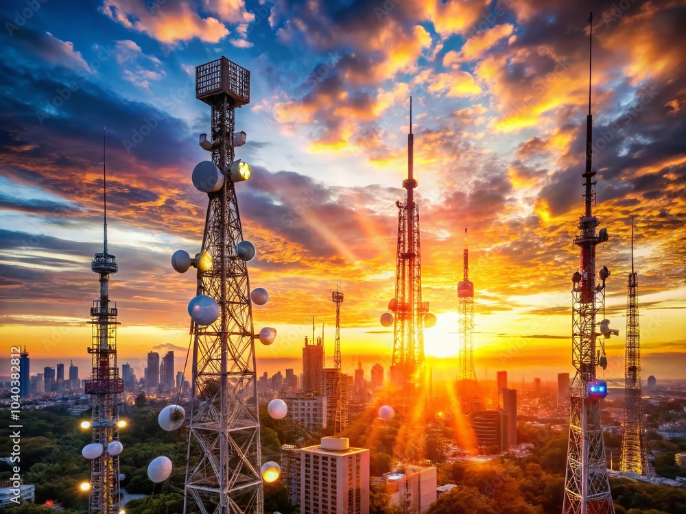 Wireless Telecommunication Towers: 3G, 4G, 5G Cellular Technology and ...