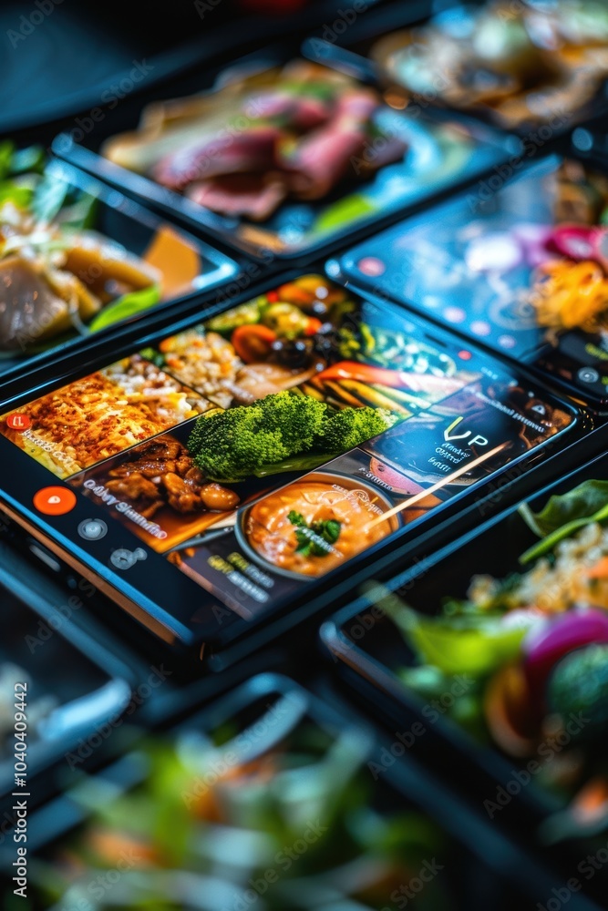 Vibrant Food Delivery App Interface with Clear Pricing and Easy ...