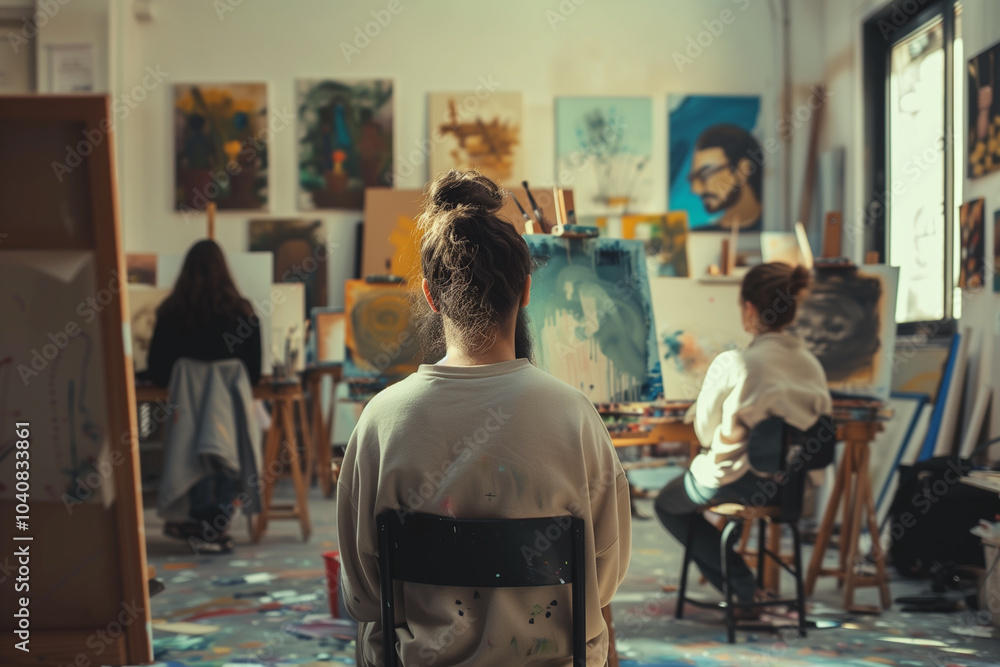 People attend painting and Drawing workshop in Creative Art Class ...