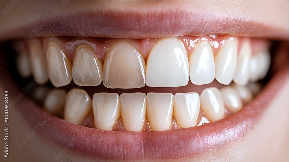 Split-screen photo of teeth before and after bonding, emphasizing the ...