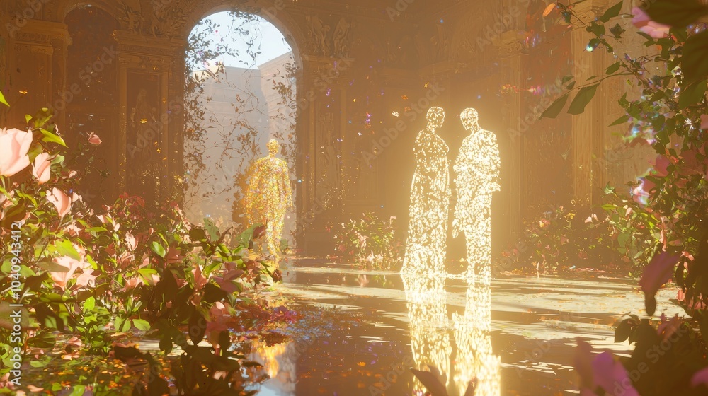 Future Reflections - A Digital Renaissance 3D Render of The Arnolfini ...