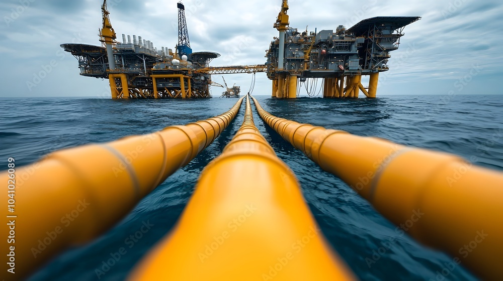 Subsea Power Cable Connections Linking Offshore Energy Platforms in ...