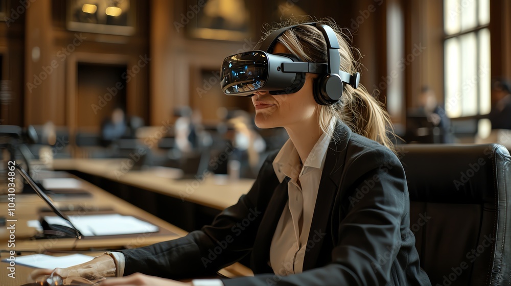 Virtual reality court simulations for law students to practice trial ...