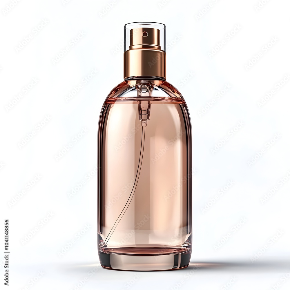 Closeup of a transparent spray bottle with a fine mist being released ...