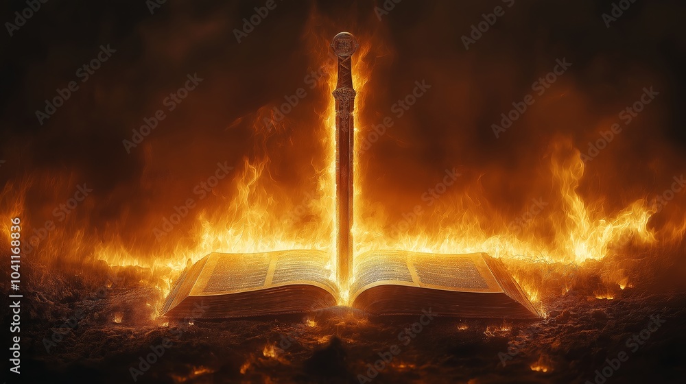 Sword of the Spirit. Holy Bible. For the word of God is living and ...