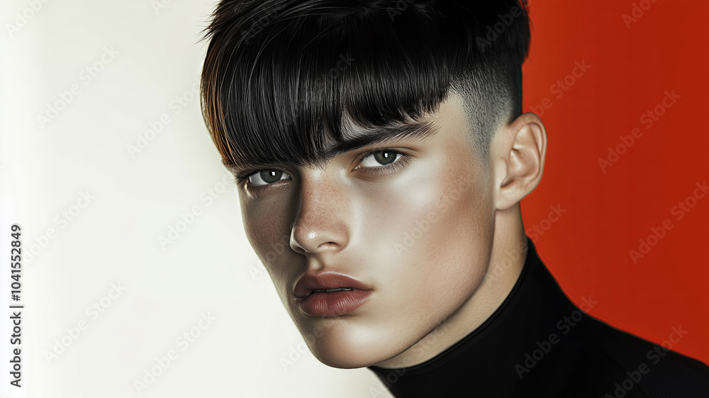 Edgar Cut Hairstyle for Long and Angular Faces – Enhance Your Masculine ...