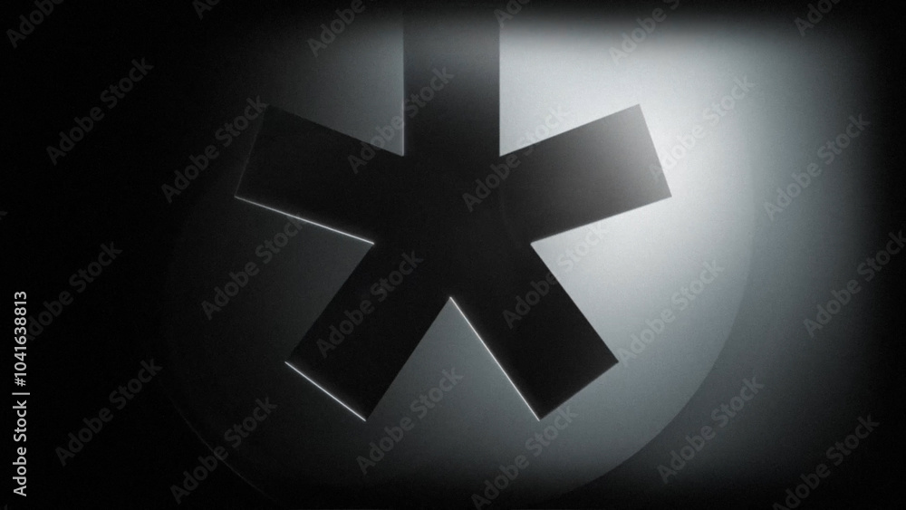 Backlit Glow Silhouette Logo Reveal Stock Template | Adobe Stock