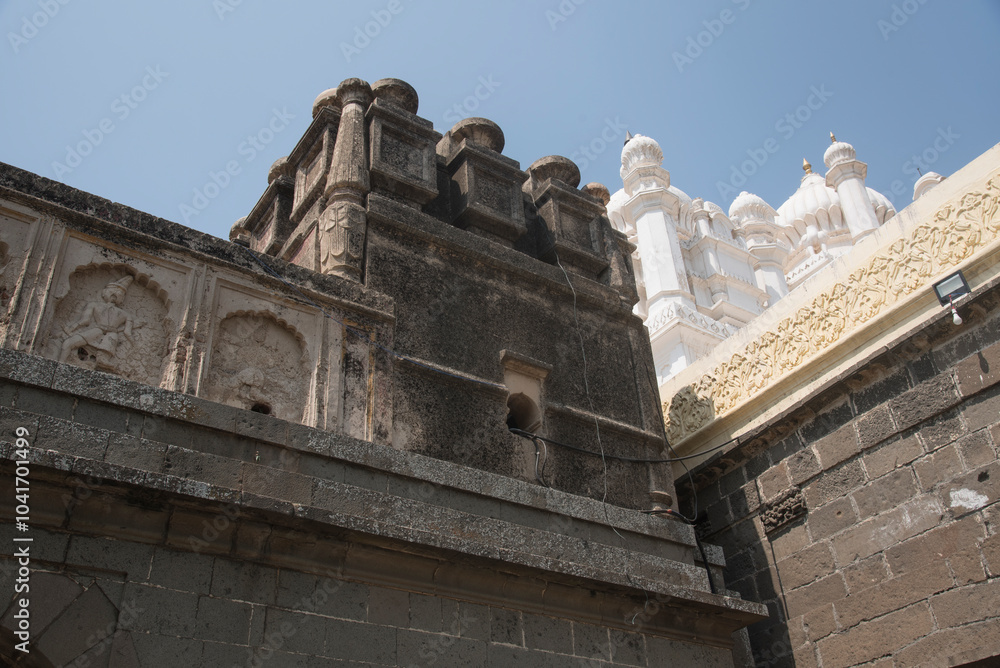 Bhuleshwar temple, 13th century hindu temple of Lord Shiva, carved in ...