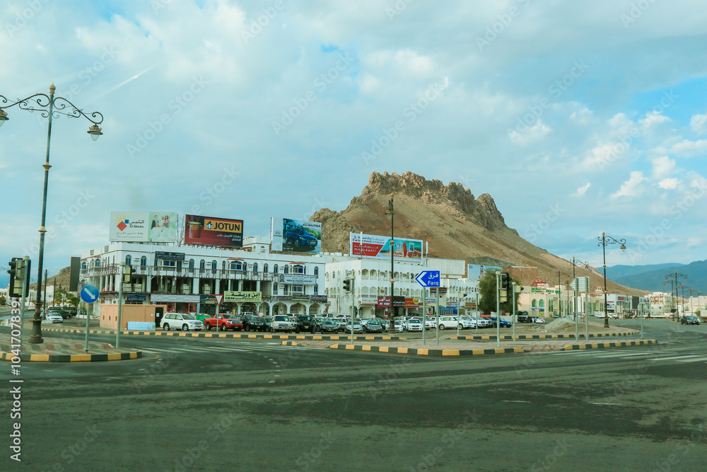 Muscat, Oman - April 10, 2024: Exploring the bustling streets of Oman ...