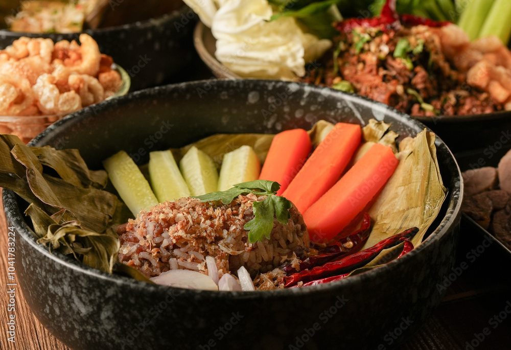 Laab Thaifood menu, raw food. laab moo mee of the North Lanna Thai food ...