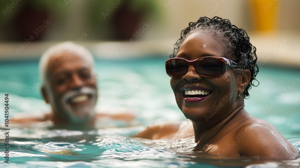 Joyful Swim as African American Seniors Share Retirement Bliss ...