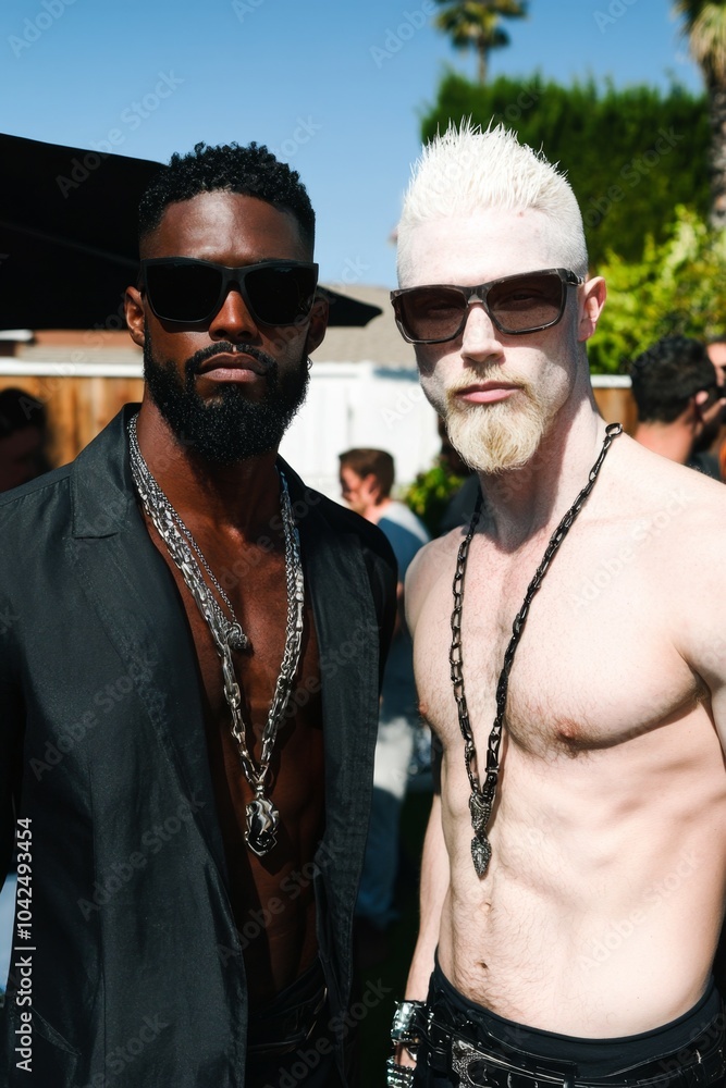 Albinismo como ausencia de melanina, pareja de homosexuales y grupo de ...