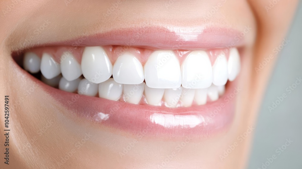 Teeth with cavities before and smooth dental crowns after, displaying ...