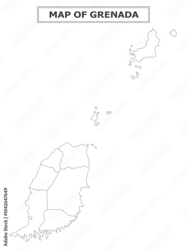 American Countries Geography Political map. Political map of country ...