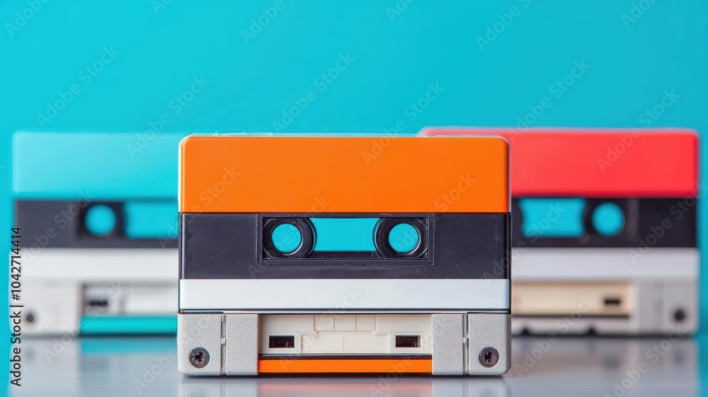 History of Gen X through visual metaphors cassette tapes morphing into ...