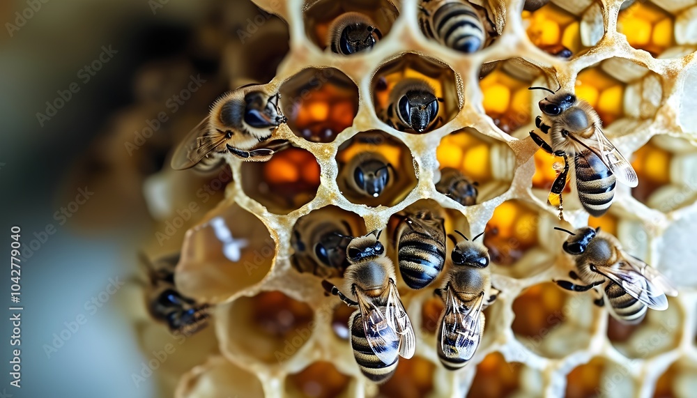 The intricate world of bees exploring the amazing architecture of ...