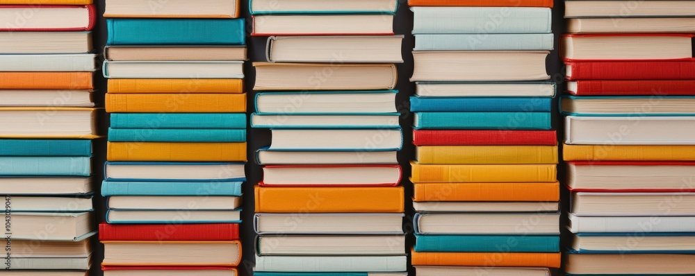 Books transforming into pathways in a city landscape, illustrating ...