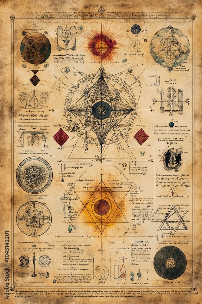Exploring the mystical geometry of alchemy a detailed guide to symbols ...