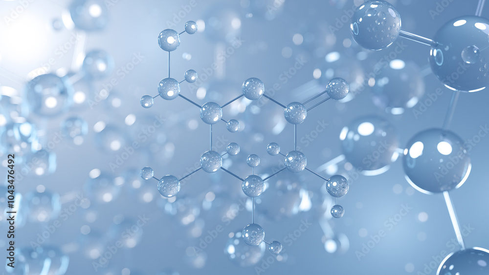 gluconolactone molecular structure 3d, e575, structural chemical ...
