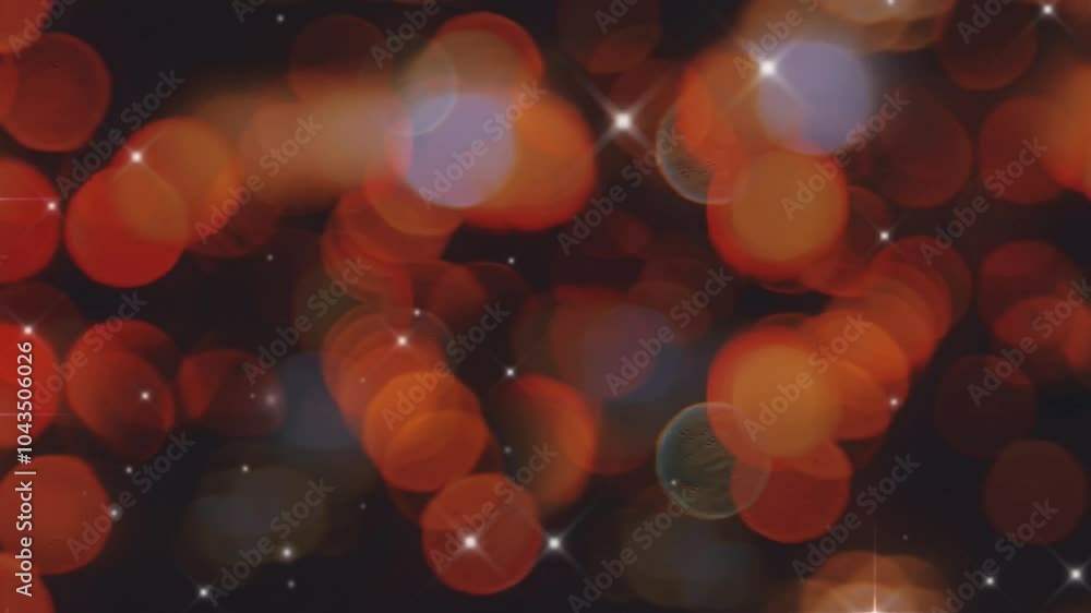 Orange Circle Camera Focus Leak Light Overlay with Soft Lens Flare for ...