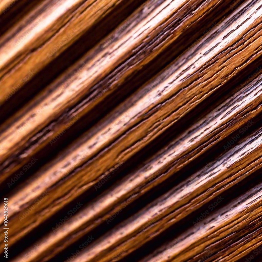 Extreme Macro of Polished Teak Wood: An extreme macro image of polished ...