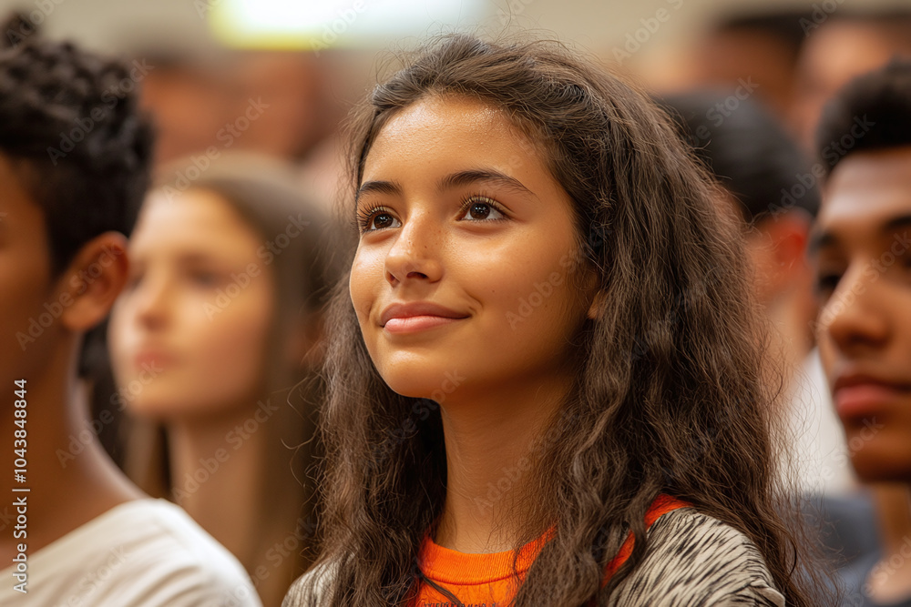Civic ceremony with new citizens taking the oath of allegiance on ...